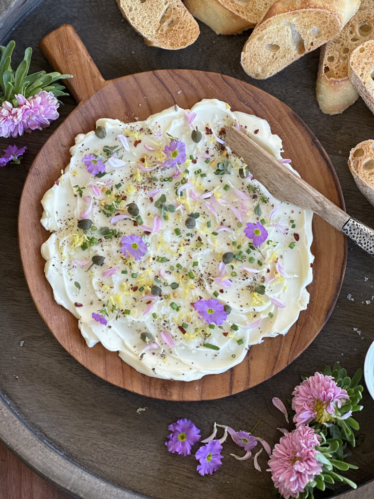 Breadboard with Butter Smear